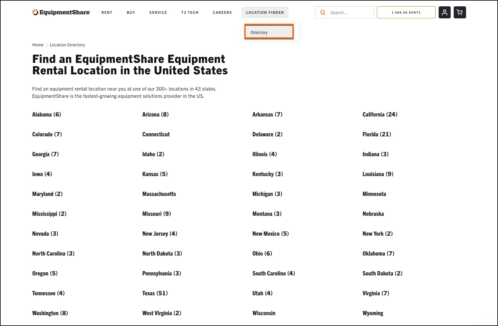 EquipmentShare and T3 Release Notes
