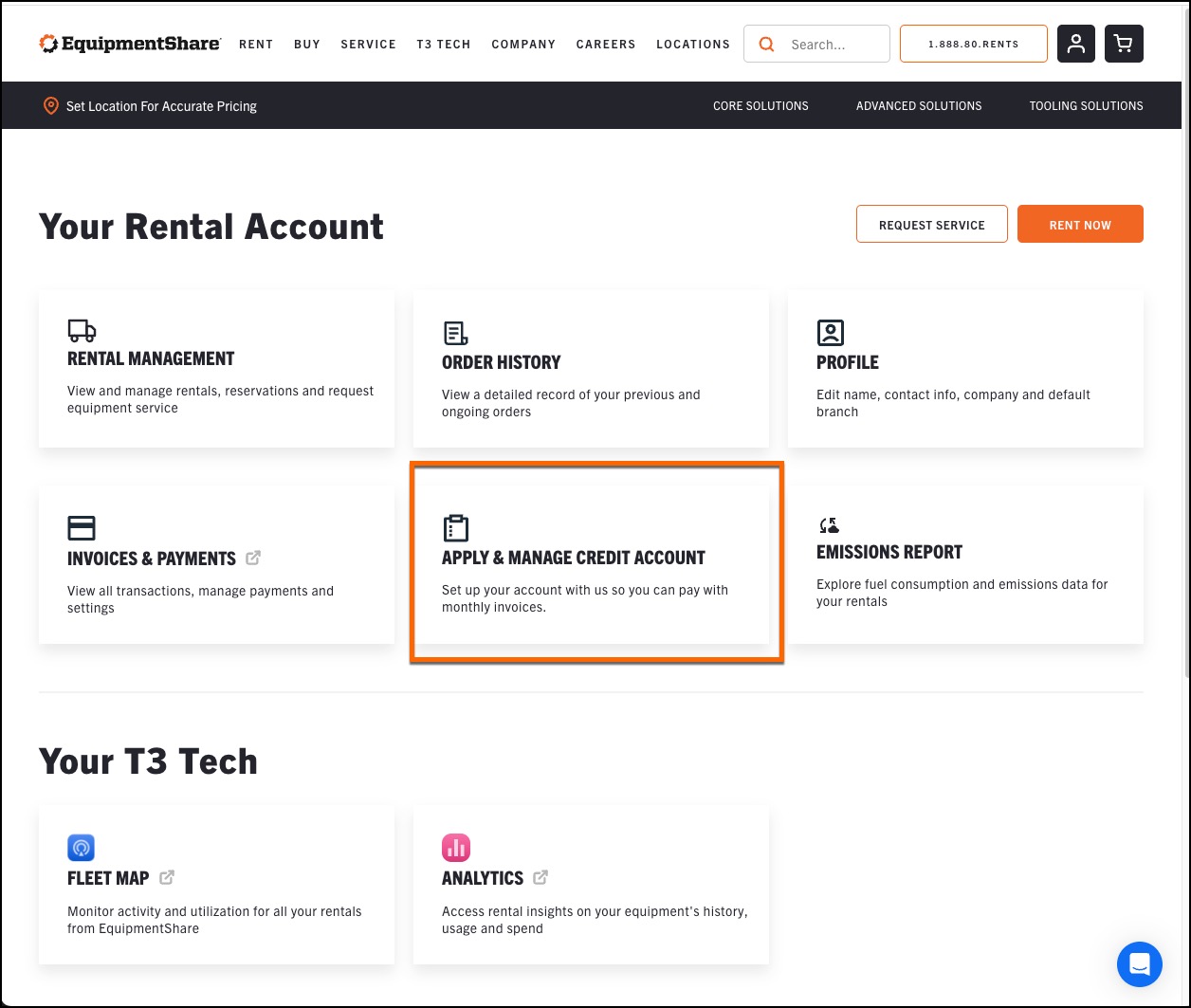 EquipmentShare and T3 Release Notes